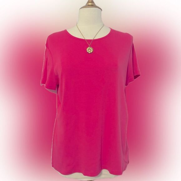 Hannah | Tops | Gorgeous Hannah Timeless Subtle Pink Versatile Soft Top ...